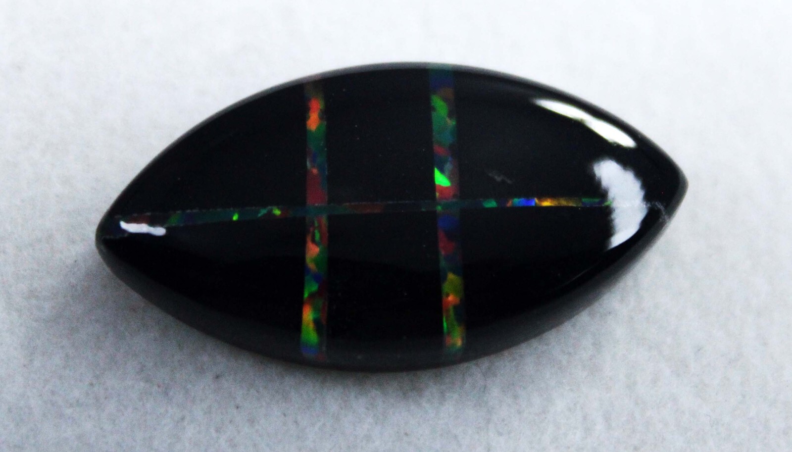 13.70 Ct Natural Doublet Onyx Opal CERTIFIED Multi Color Loose Gemston ...