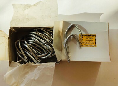 WOW!!! 50 MUSTAD 3998 G size 5/0, Barbless Tuna Hooks!!! VERY RARE ...
