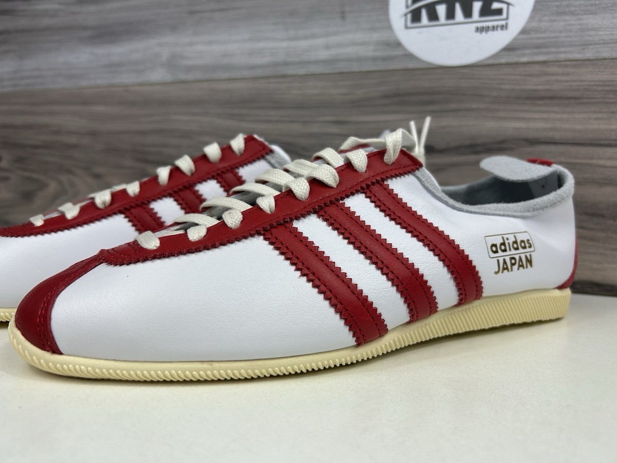 RARE *Adidas Originals JAPAN White Red Gold Soccer Shoes RARE *Adidas Originals JAPAN White Red Gold Soccer Shoes