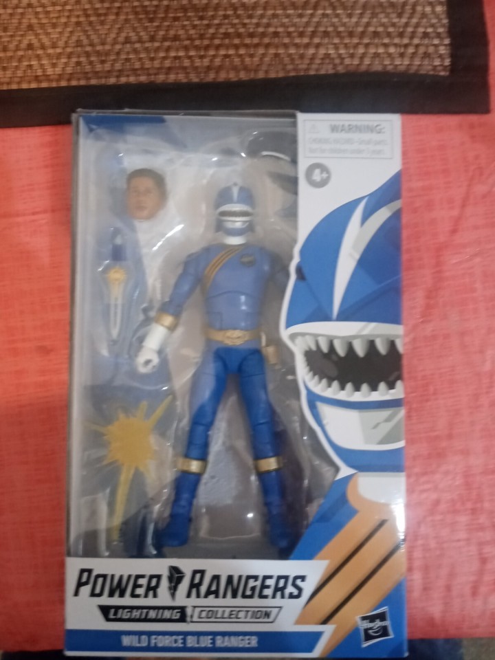 Power Rangers Lightning Collection Wild Force Blue Ranger | eBay