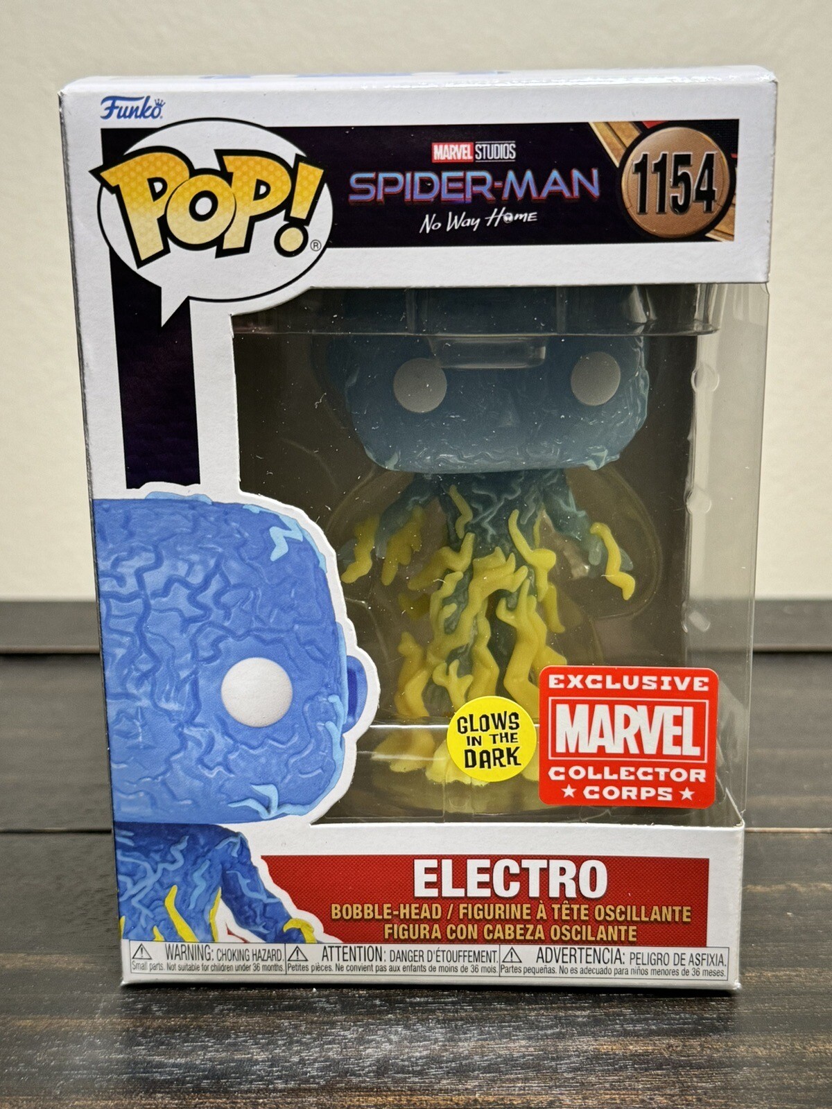Funko Pop! Vinyl: Electro (Glows In The Dark) - Amazon (Exclusive ...