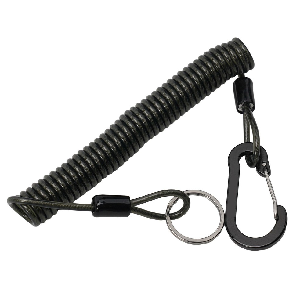 Hot Sale Wire Spring Rope Missed Rope Accessories Anti-lost Fishing ...