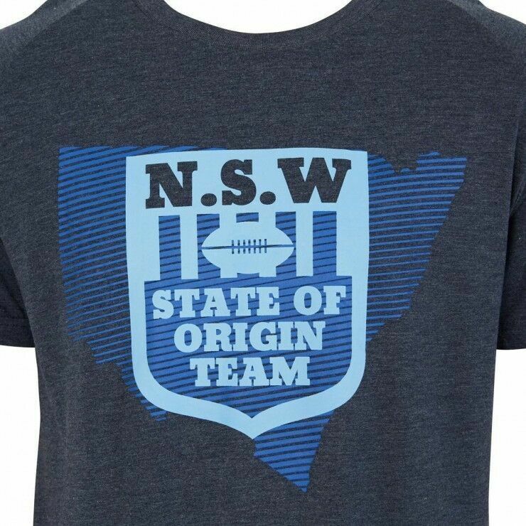 NSW Blues State Of Origin NSWRL Retro Heritage Logo T Shirt Sizes S-5XL ...