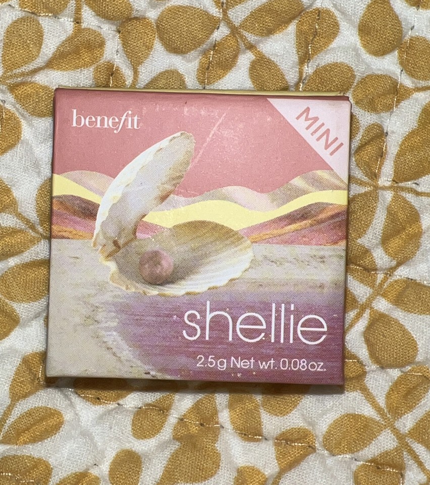 Benefit Cosmetics Shellie Seashell Pink Blush Mini 0.08 oz - New! | eBay