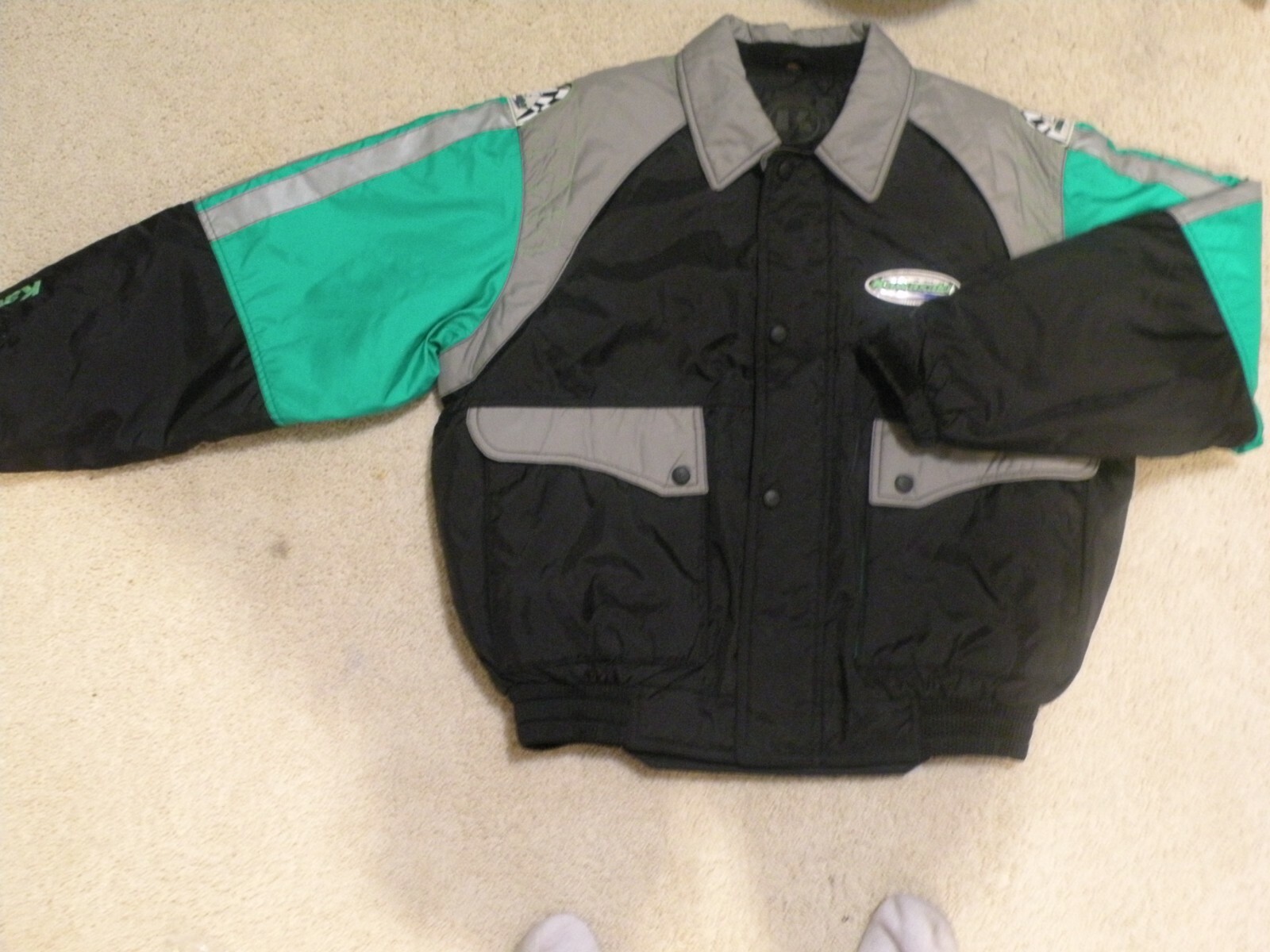 Vintage Team Kawasaki Racing Jacket "Let The Good Tim… - Gem