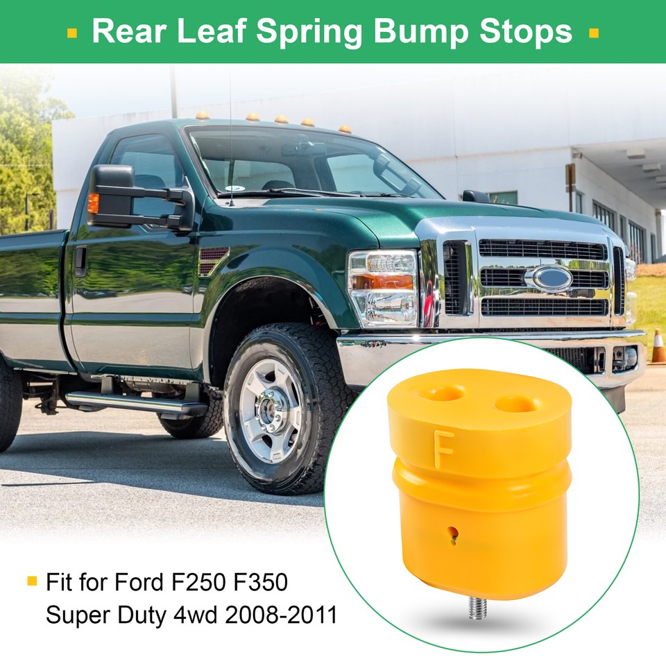 For 2008-11 Ford Super Duty Rear Leaf Spring Bump Stop Bumper w/Stud ...