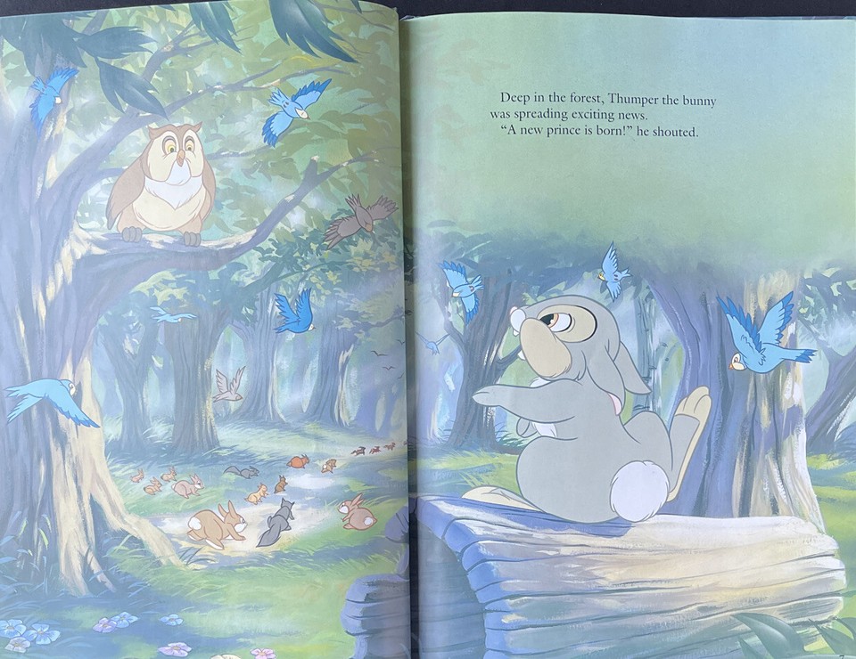 2010 Walt Disneys “Bambi” Books Classic Children’s Hardcover Book | eBay