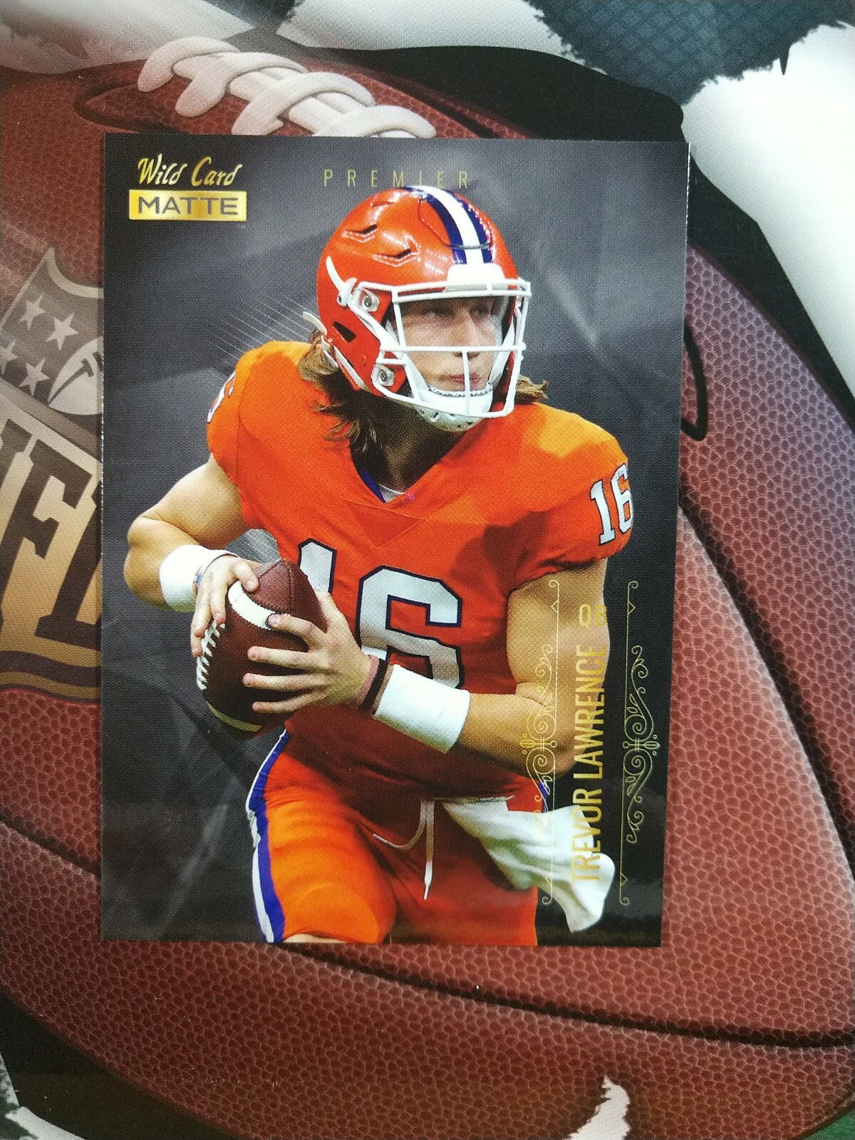 TREVOR LAWRENCE 2021 Wild Card Matte RC BLACK #MBC-1 Jacksonville ...