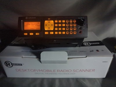 Radio Shack Pro-652 Digital Trunking Scanner w/ Antenna, Adapter Tested ...