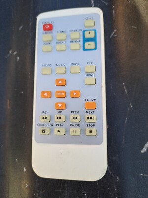 White Wireless Handheld Replacement Remote Control for DVD Player | eBay
