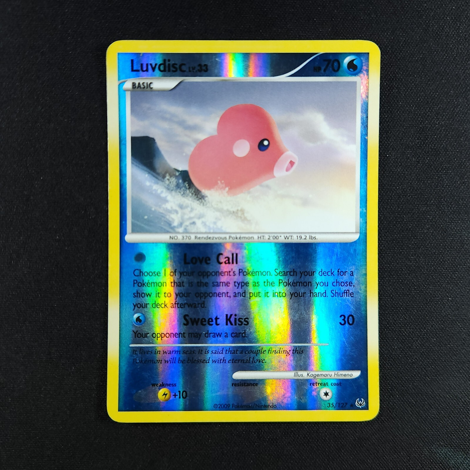 Luvdisc 35/127 - Platinum - Pokemon Card | eBay