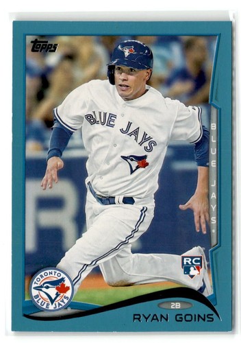 Ryan Goins Toronto Blue Jays 2014 Topps Blue #319 | eBay