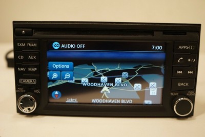 NISSAN SENTRA VERSA Radio Navigation NAV Unit AM-FM Tuner CD GPS OEM ...