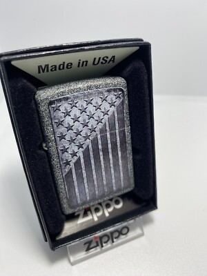 Zippo Stars & Stripes On An Ironstone Lighter | eBay