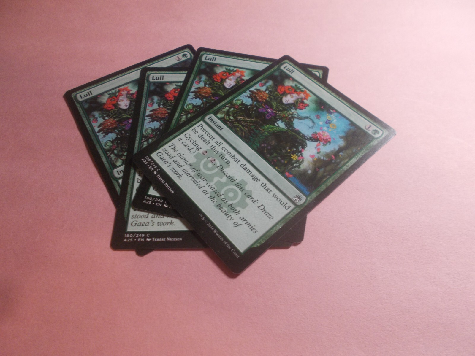 Lull x4 MTG Masters 25 Green Common Instant NM/M | eBay