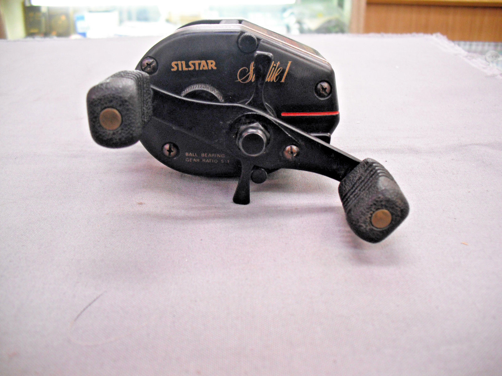Vintage Silstar Starlite 1 Baitcasting Reel Fishing Whisker Graphite ...