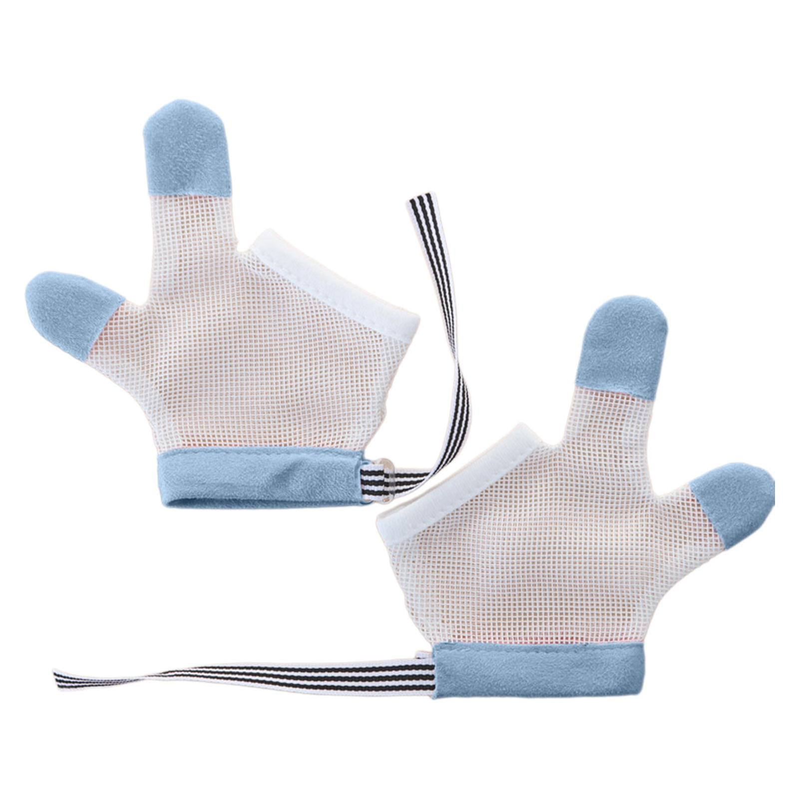 1 Pair Baby Kids Bite-Resistant Thumb Guard Stop Thumb Sucking & Nail ...