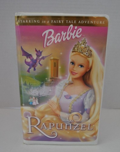 Barbie As Rapunzel VHS Video Tape Movie Clamshell 12236129486| eBay