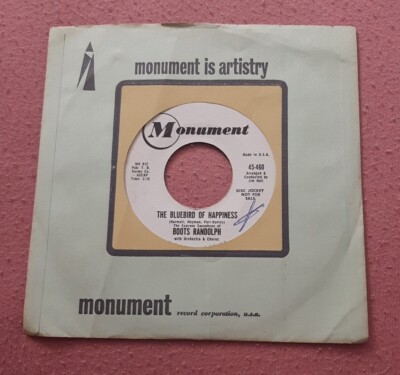 Boots Randolph WLP promo 45 Keep A Light In Your Window Tonight / The ...