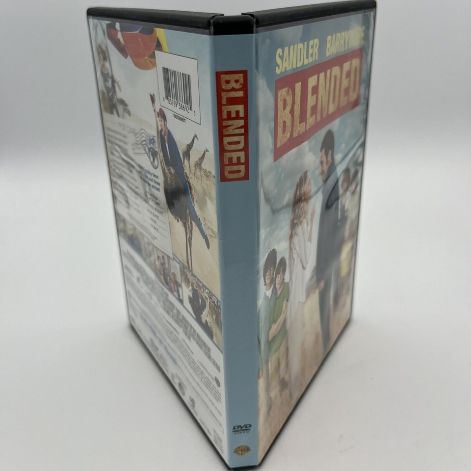 Blended DVD Movie 2014 Adam Sandler Drew Barrymore Romantic Comedy LN ...