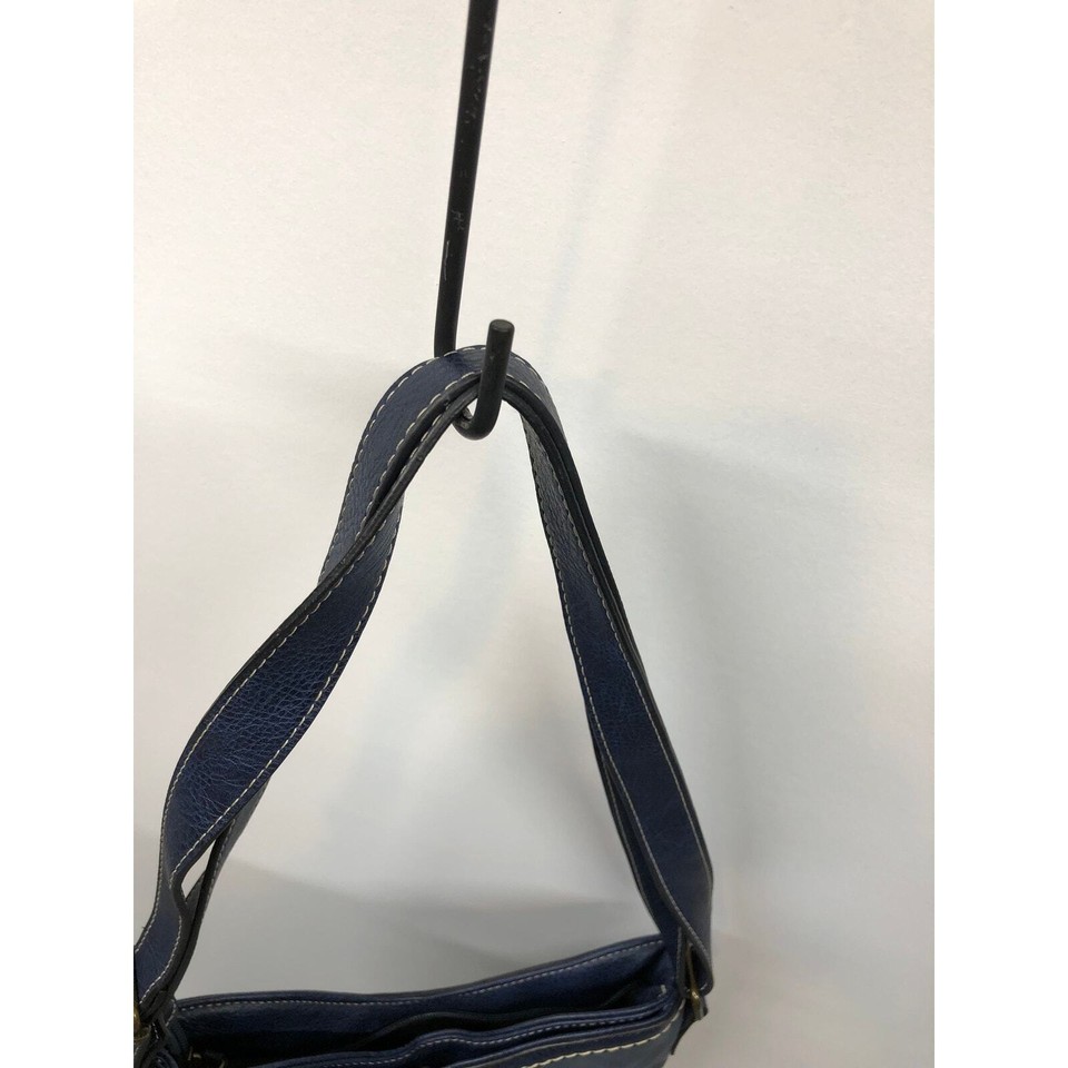 BOC Crossbody Shoulder Bag Purse Blue Born Concept Faux Leather | eBay