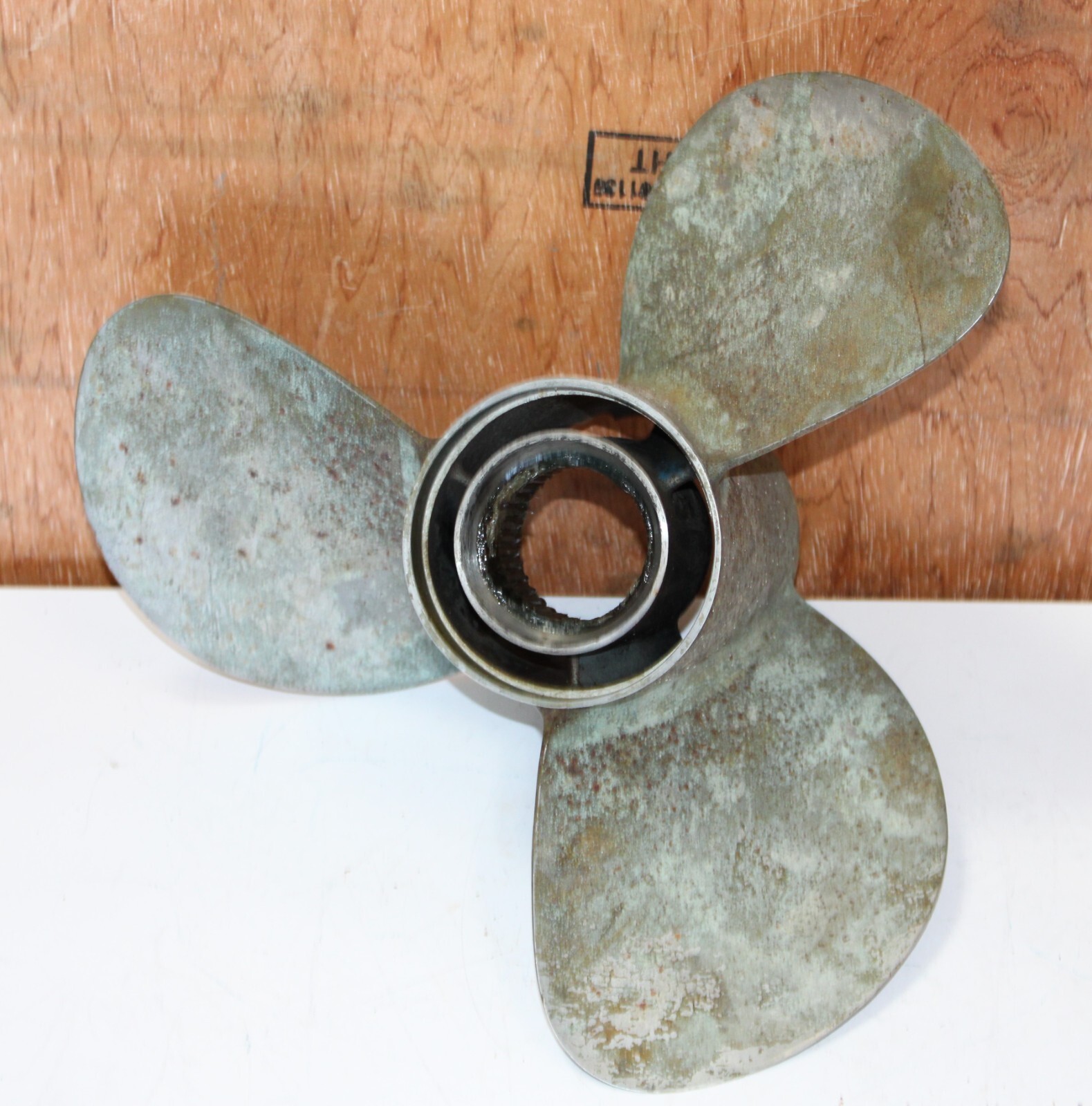 Marine Propeller - Mercury Demo Prop 15-1/2" x 24" LH 3 Blade SS - 48-823665PD1 | eBay