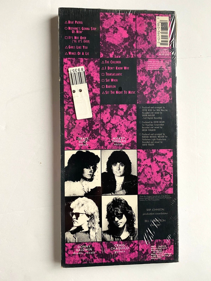 Starship NO PROTECTION cd NEW LONGBOX (Grace Slick.Jefferson.Airplane ...