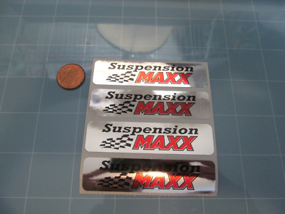 SMALL FOIL SUSPENSION MAX SET Sticker Decal OLD STOCK RACING ORIGINAL ...