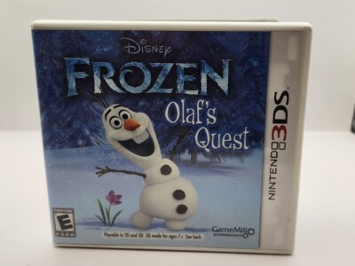 Disney Frozen: Olaf's Quest Nintendo 3DS XL 2DS Game w/Case & Manual ...