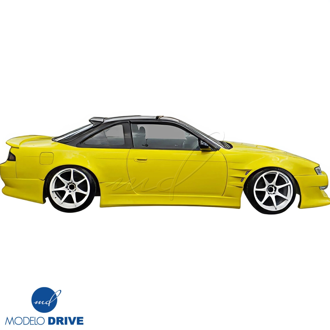 ModeloDrive FRP DMA v2 Roof Spoiler Wing (S14) for 240SX Nissan 95-98 ...