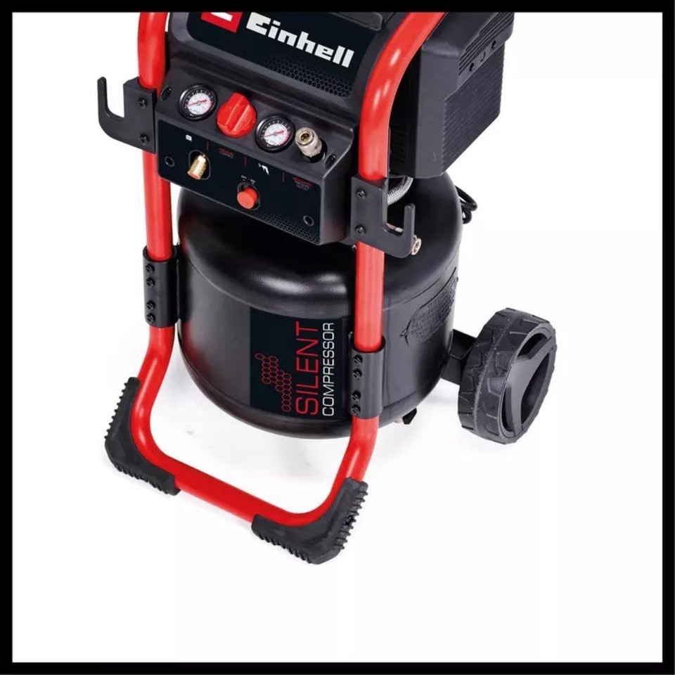 Einhell 24L Oil-Less Silent Air Compressor Direct Drive TE-AC 240/24 ...
