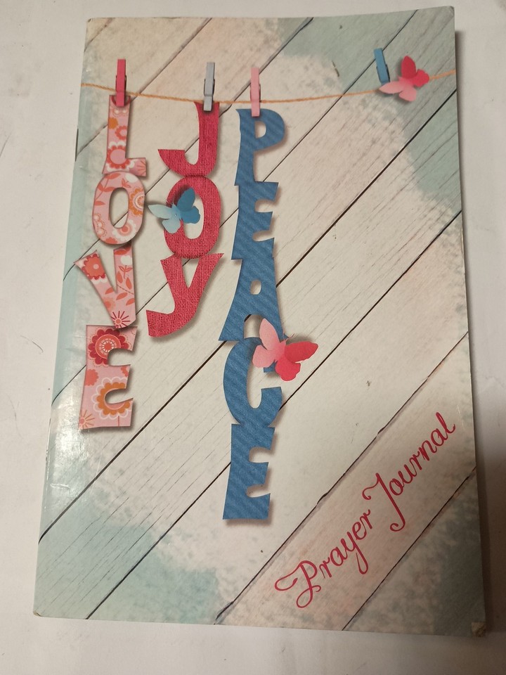 Love Joy Peace Prayer Journal 2001 P12 | eBay