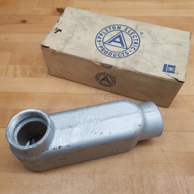 Appleton LB-200M 2" Conduit Body, Malleable Iron Form 35 Unilets Type ...