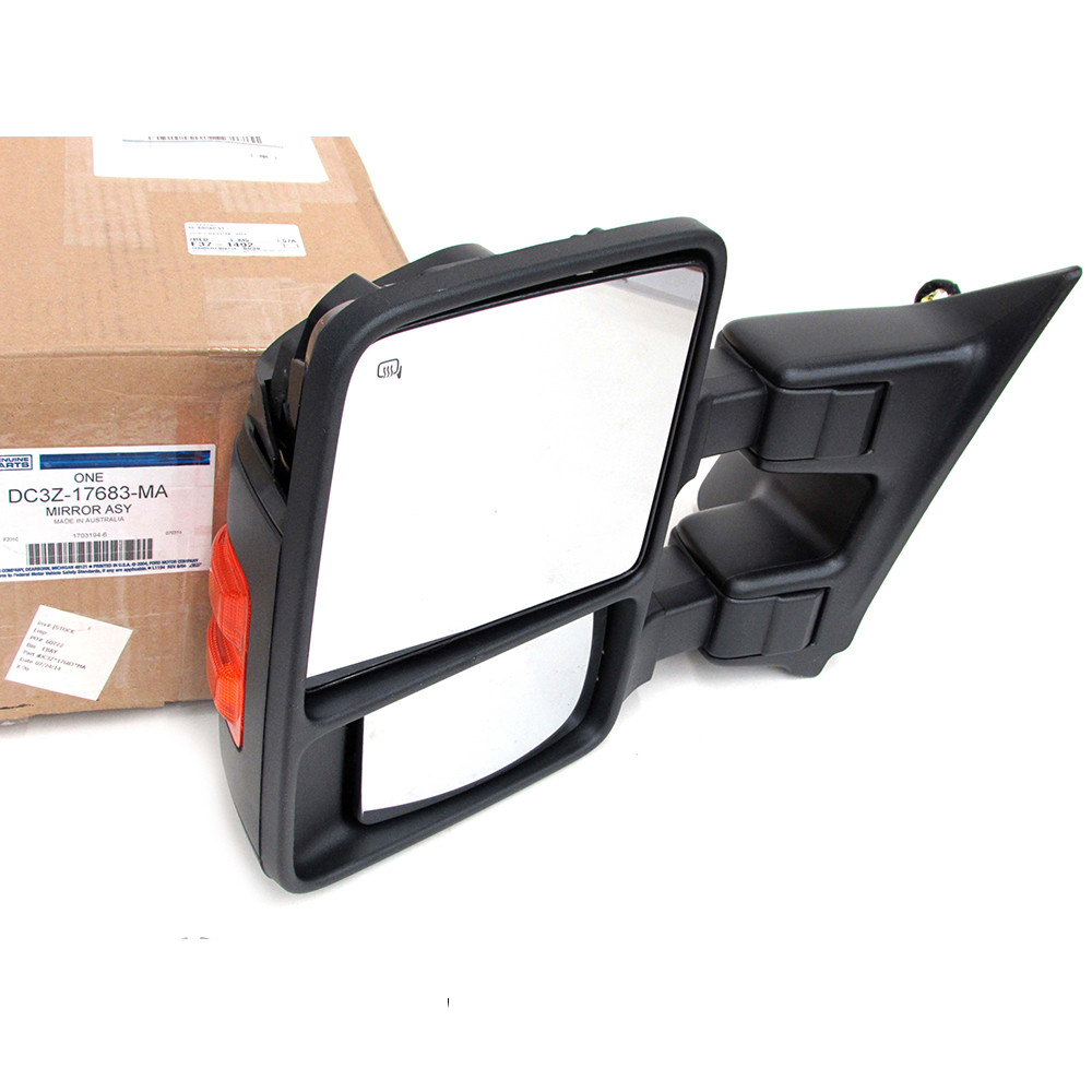 OEM NEW Left Driver Telescopic Tow Mirror w/ Memory 13-16 Super Duty ...