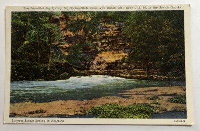 The Beautiful Big Spring, Big Spring State Park, Van Buren, Mo ...