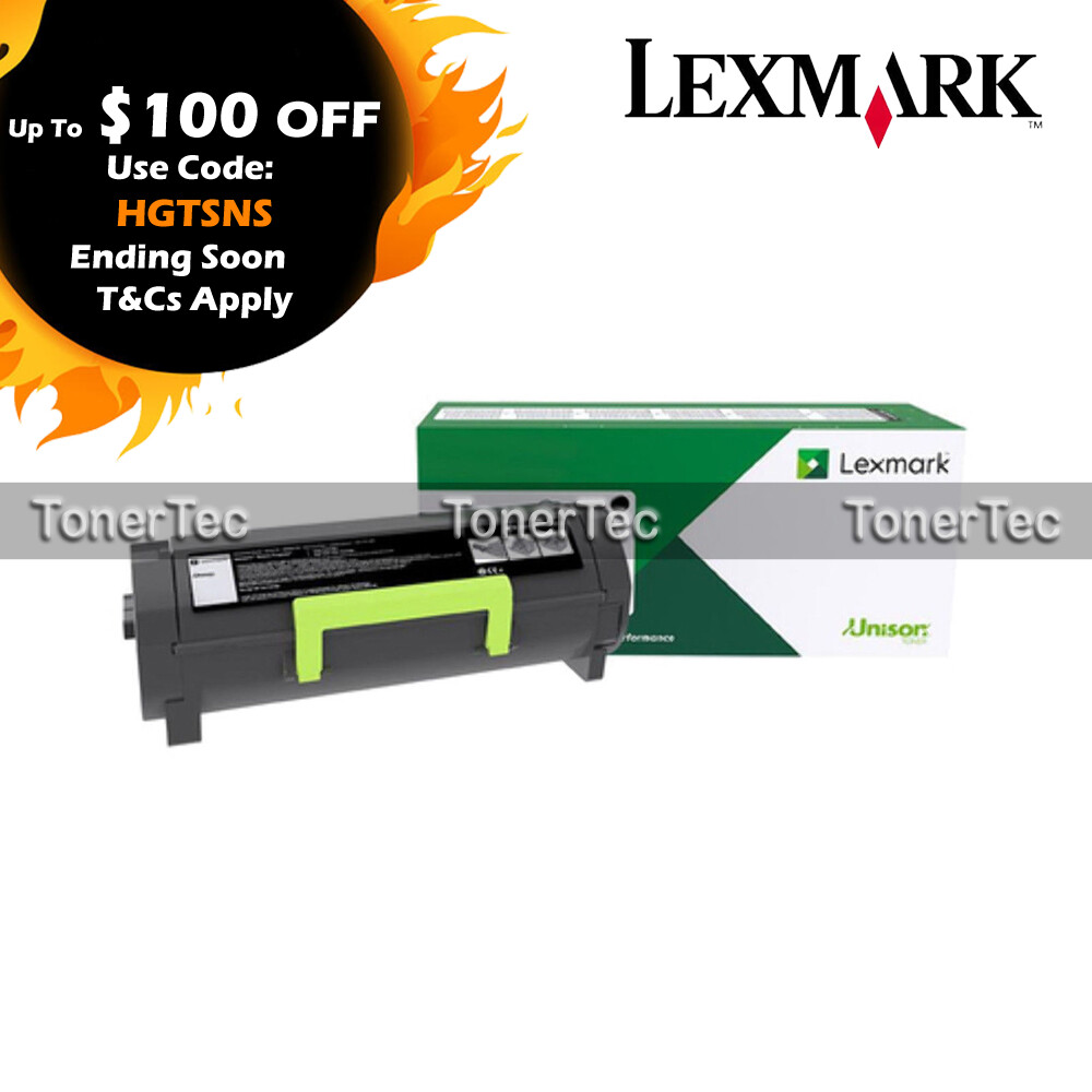 Lexmark 503H HY BLACK Toner for MS310dn/MS312dn/MS415dn/MS510dn/MS610dn ...