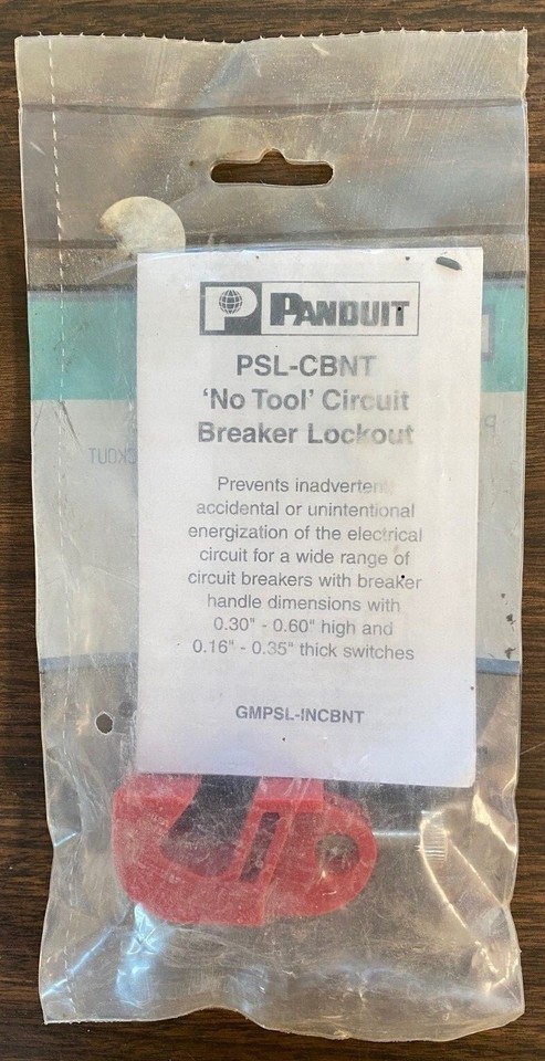 NEW Panduit No Tool Breaker Lockout PSL-CBNT | eBay