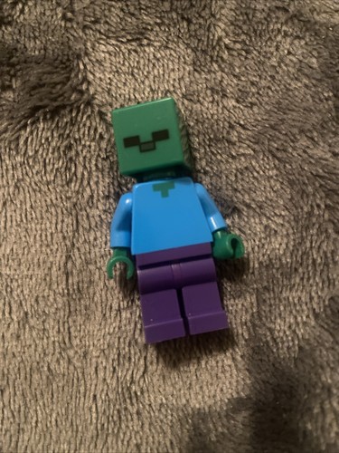 LEGO Minecraft Zombie Minifigure with Purple Legs | eBay