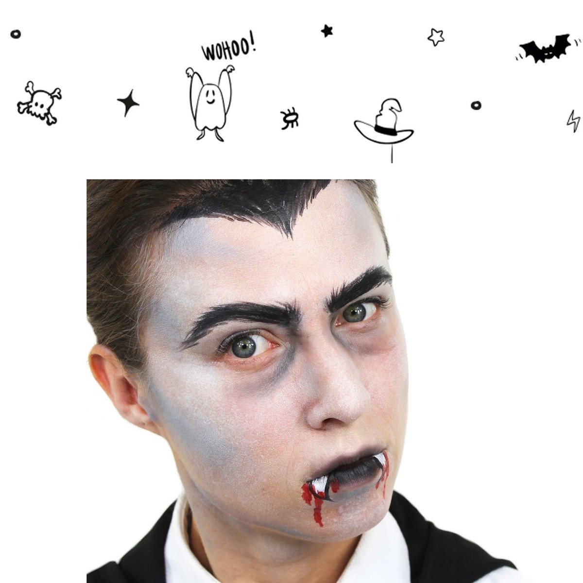 Snazaroo Animals & Nature Face Body Paints Makeup Vampire Face Paint ...