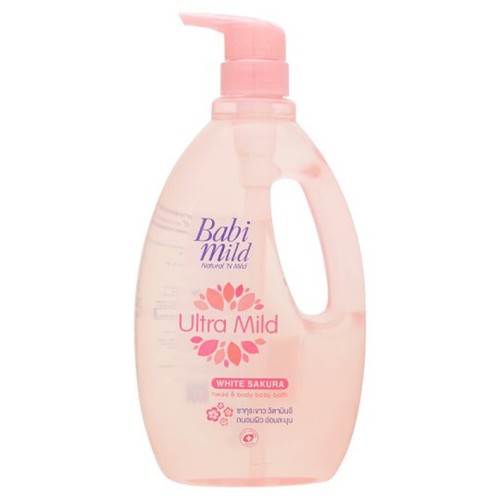 Babi mild ultra mild head & body baby bath wash Bioganik and white ...
