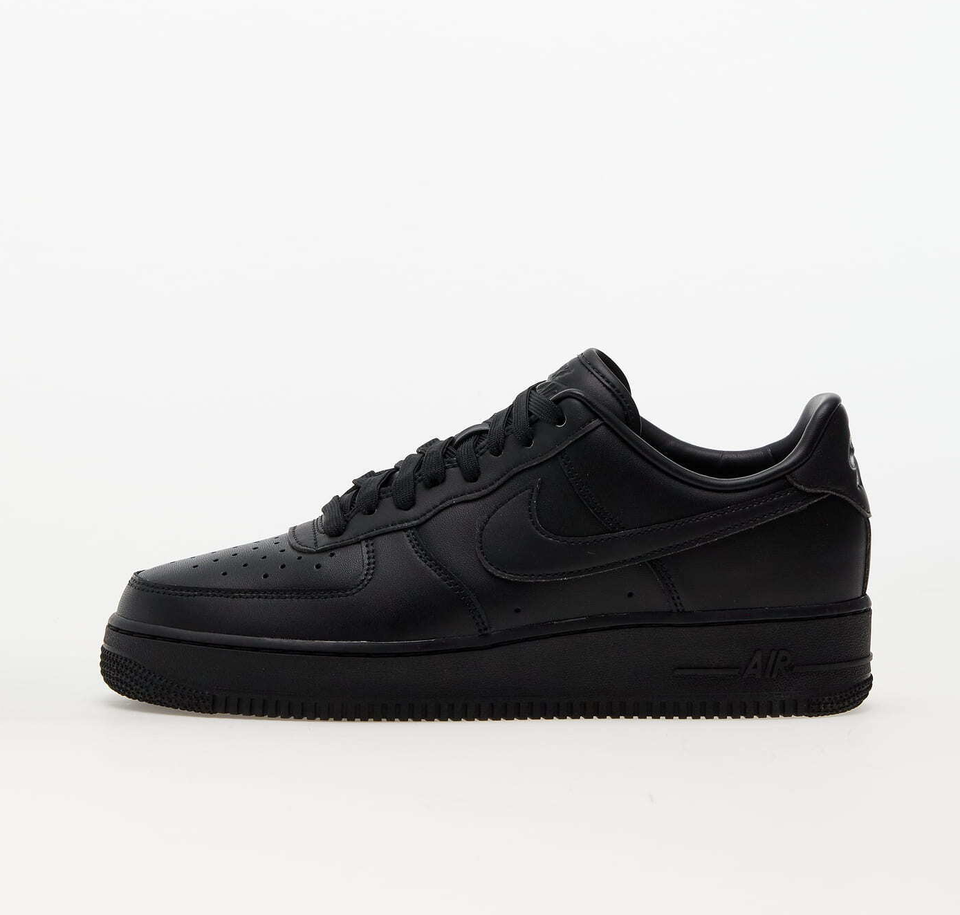 Nike Air Force 1 Low '07 Fresh Triple Black DM0211-001 AF1 Shoes ...