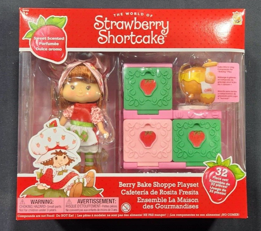 Strawberry Shortcake Berry Bake Shoppe Playset With 5.5" Doll Scented ...