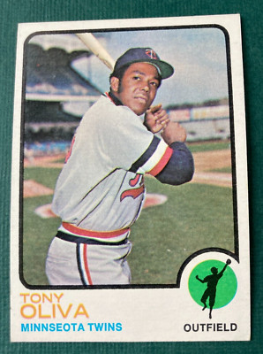 1973 TONY OLIVA BASEBALL CARD TOPPS #80 MINNESOTA TWINS EX/MT NM FREE ...