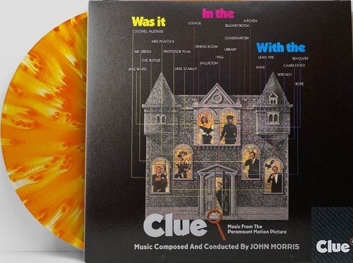 Clue Movie Soundtrack LIMITED Vinyl LP (Flames On The Side Of My Face ...