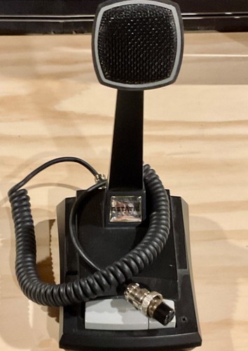 Astatic AST-878DM CB/Ham/10 Meter Radio Desk Base Station Microphone ...