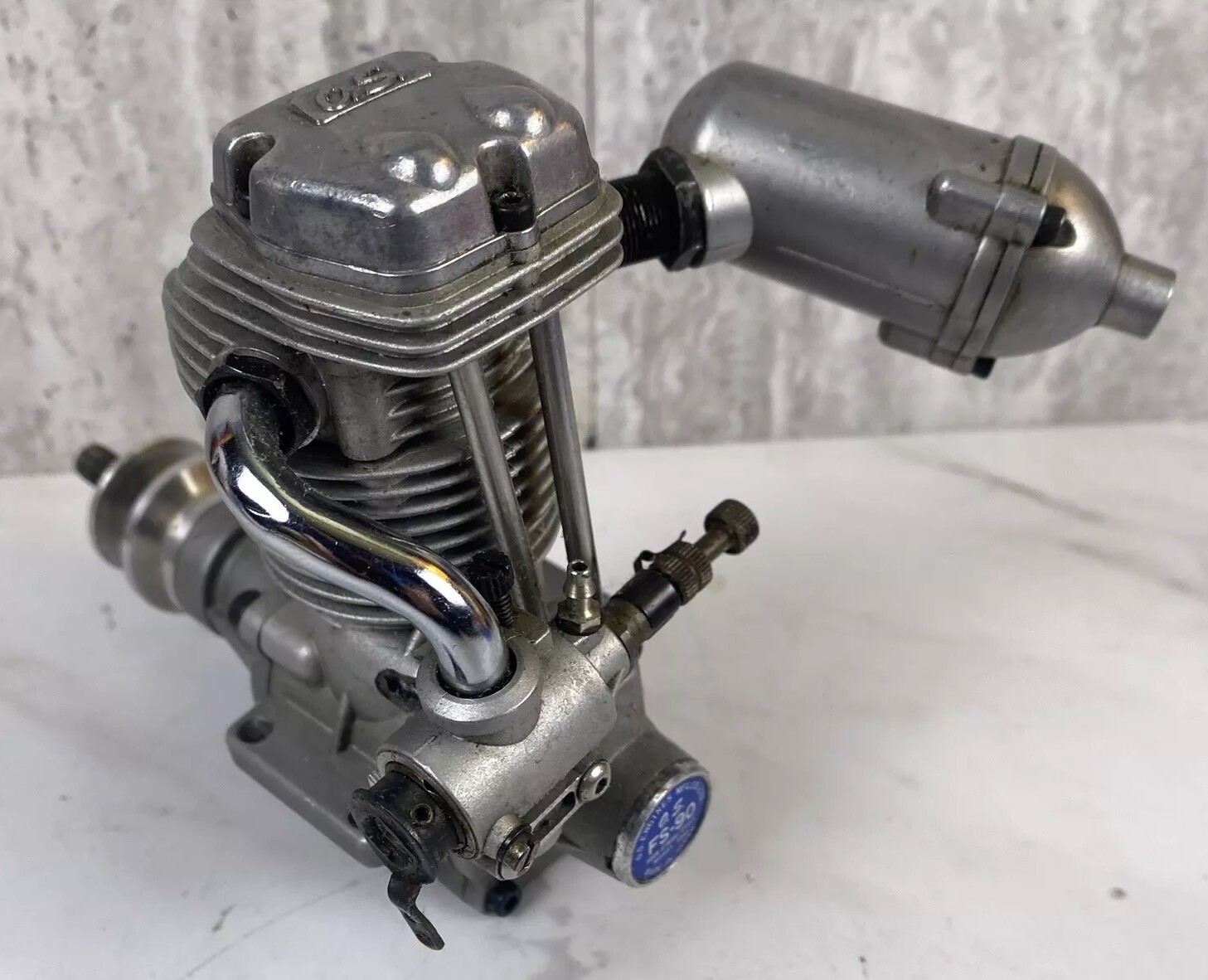 OS 4 cycle engine FS-90 With Carburetor And Exhaust | eBay