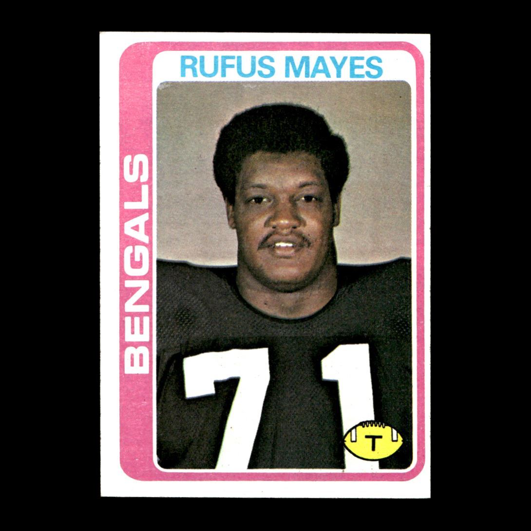 Rufus Mayes 1978 Topps Cincinnati Bengals #269 R308i 1 | eBay