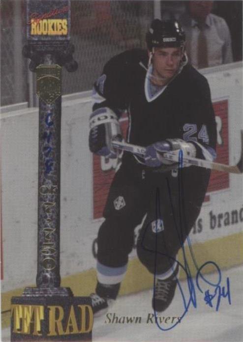 1994 Signature Rookies Tetrad - Signatures Shawn Rivers #113 /7750 (AU ...