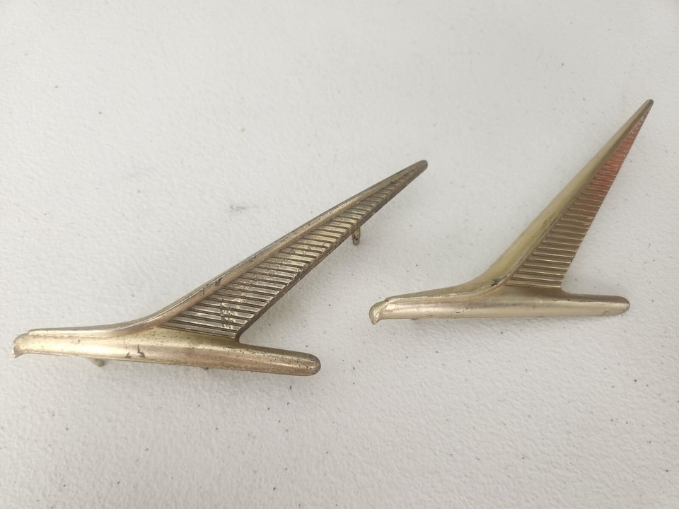 1961 - 1962 gold flying Ford Falcon emblems oem | eBay