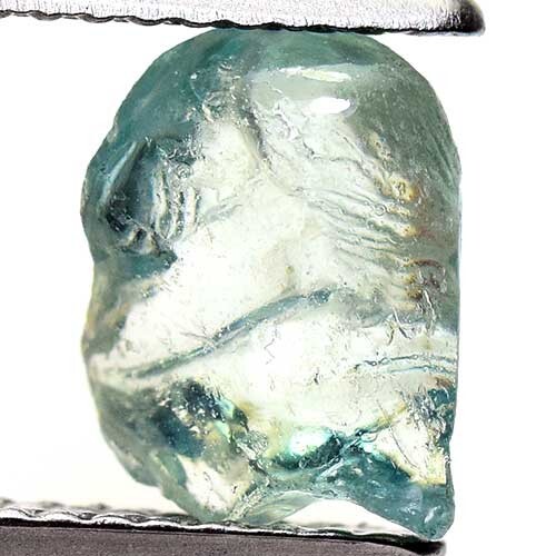 TOP IF FLAWLESS 2.55ct HEATED BLUE ZIRCON ROUGH 100%NATURAL FACET NR ...